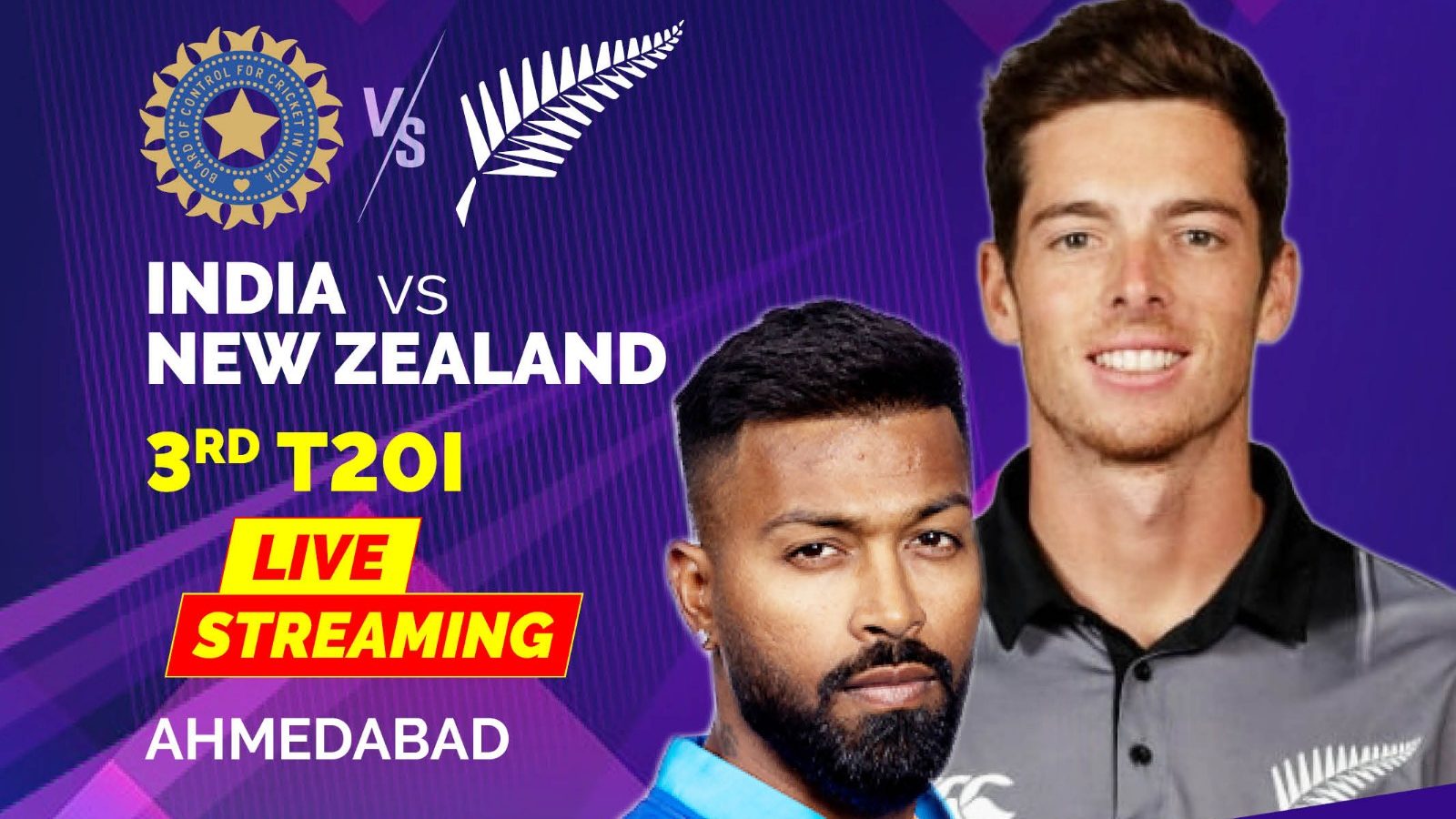 India vs New Zealand Live Streaming Cricket: When and Where to Watch IND vs NZ Third T20I Live ...