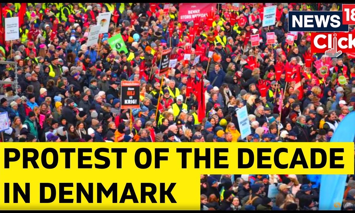 Denkmark Protest | Thousands Of Danes Protest Plan To Cancel Public ...