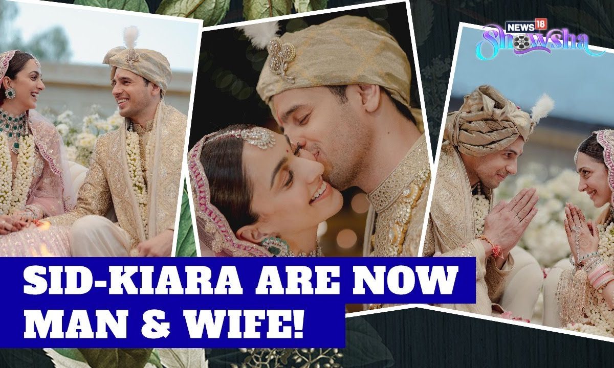 Sidharth Malhotra & Kiara Advani Are NOW MARRIED | FIRST PICS OF THE ...