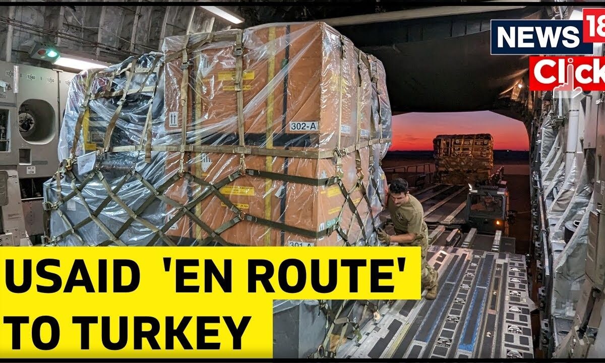 USAID Team And Supplies 'En Route' To Turkey And Syria After Deadly ...