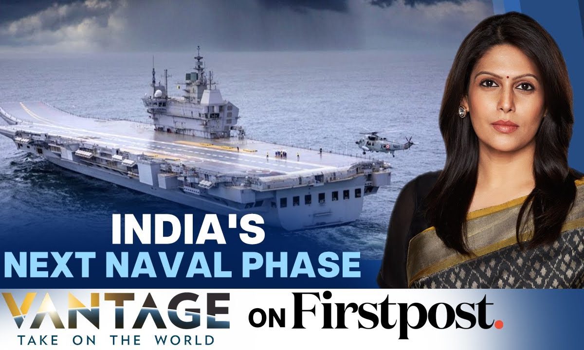 New Milestone For Indian Aircraft Carrier INS Vikrant | Indian Navy | Vantage with Palki Sharma ...