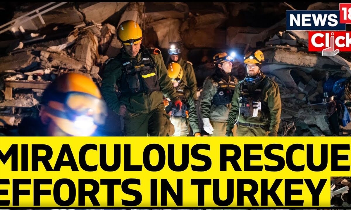 Rescuers In Turkey Earthquake Pull Out Survivors Alive After 72 hours ...