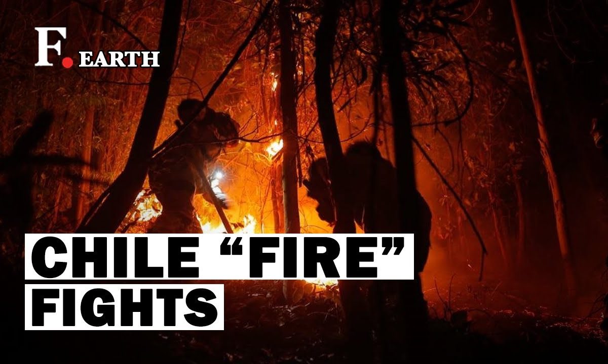 Chile "Fire"Fights Deadly Wildfires | F. Earth - News18