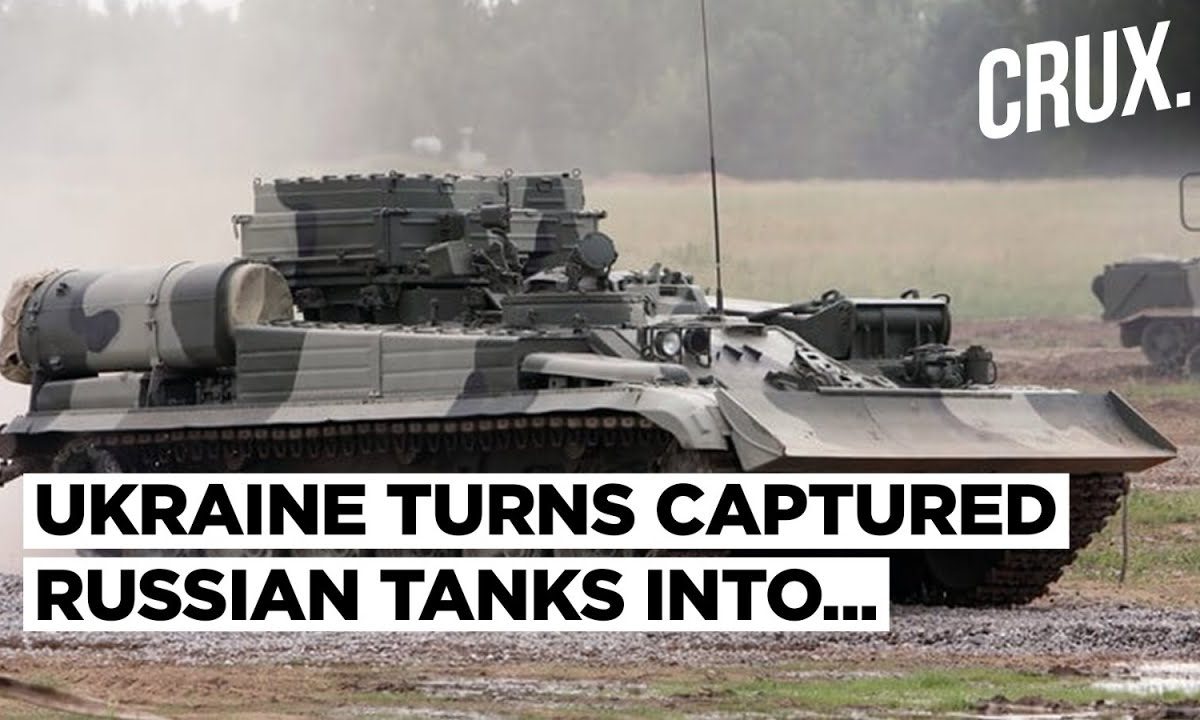 War Spoils To War Assets | Ukraine Turns Captured Russian T-62 Tanks ...