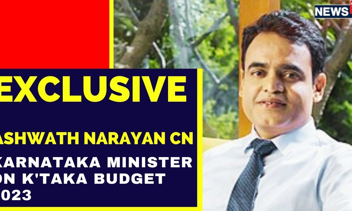 Karnataka Budget 2023 | Ashwath Narayan CN, Karnataka Minister Takes A ...