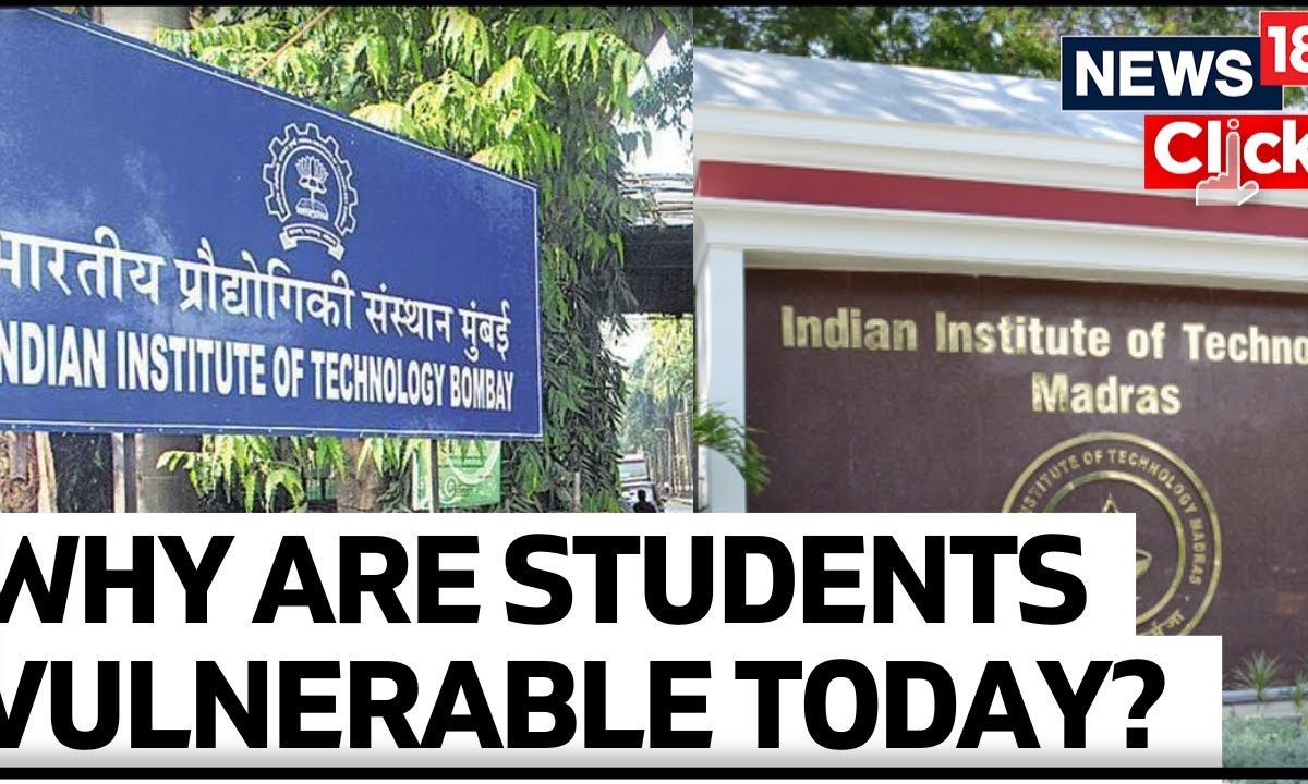 IIT Bombay Death Case | IIT Madras Student Death: What's Leading To The ...