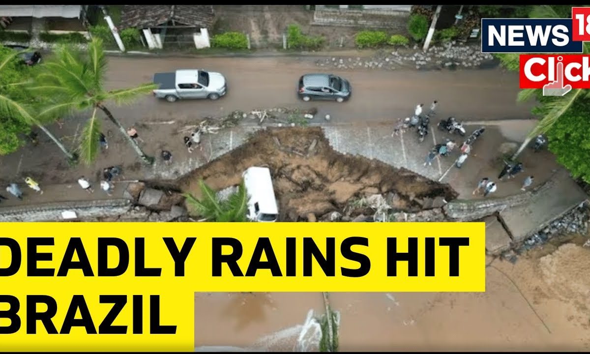 Brazil Floods | Brazil News Today | Heavy Rains Lead To Flooding In ...