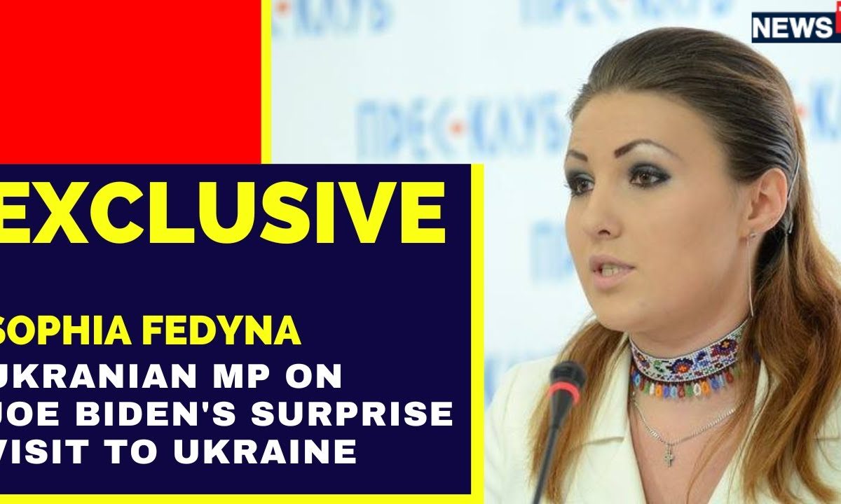 Russia Ukraine | Ukranian MP, Sophia Fedyna On President Biden's ...
