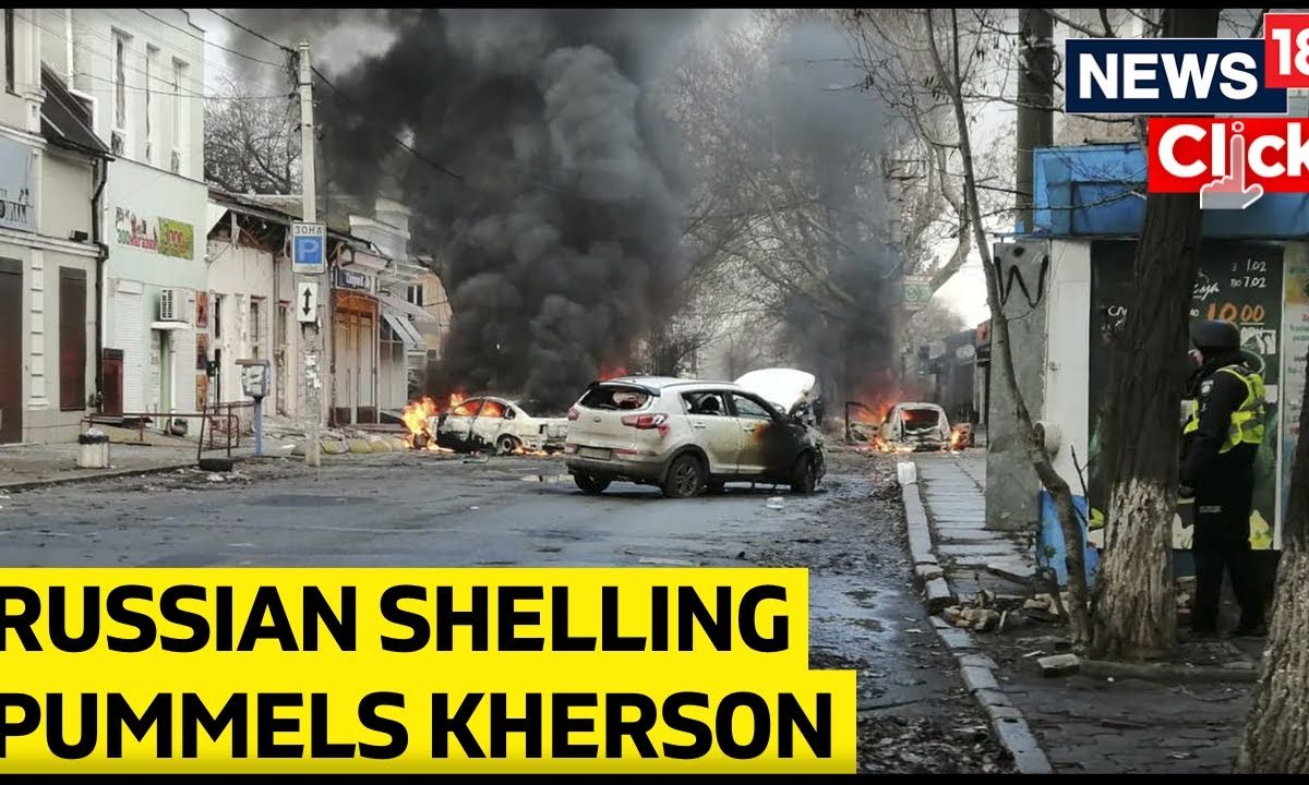 Russian Shelling In Kherson Leaves Several People Dead | Russia Ukraine ...