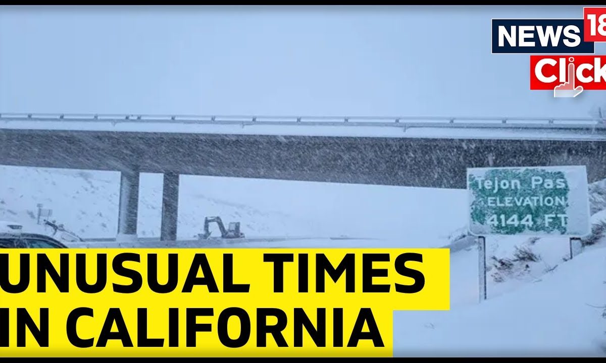 Southern California Is Covered In Snow From Winter Storm | California ...