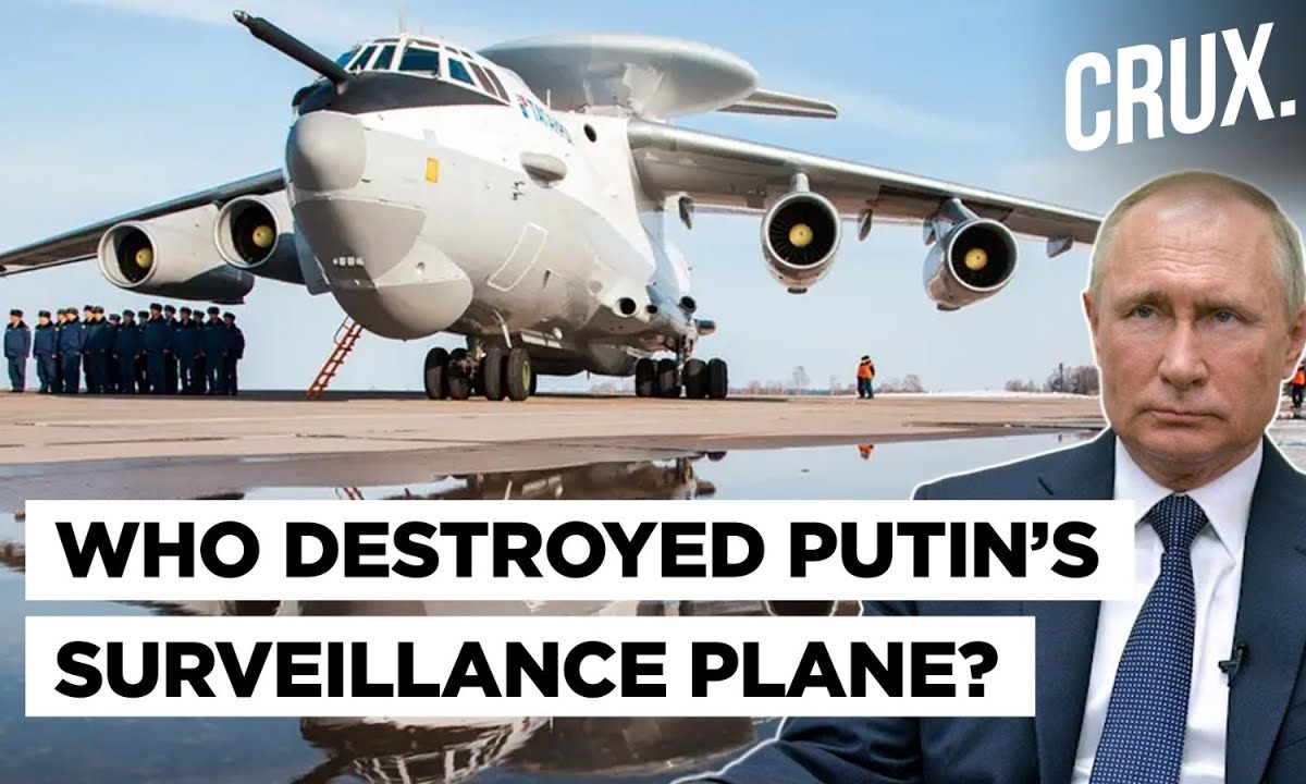 Russian A-50 Plane Blown Up In Belarus Airfield Why This Is A Big ...