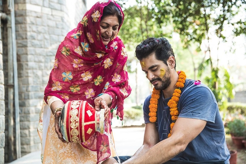 Happy Birthday Angad Bedi: Unmissable Moments of the Actor with Wife ...