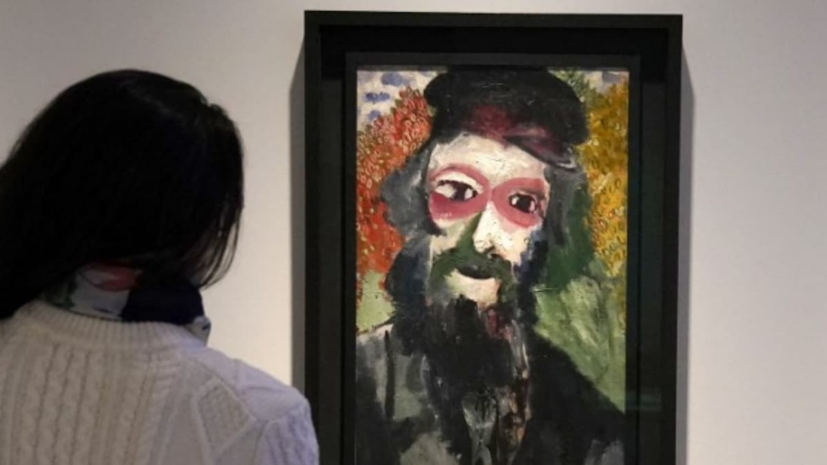 ‘The Father’: Chagall Painting Looted by Nazis on Display in New York ...
