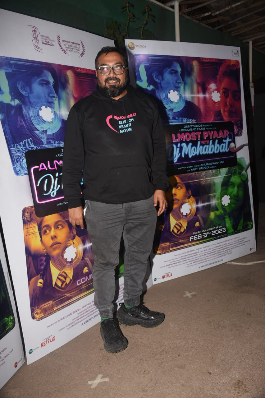 Anurag Kashyap Hosts Screening Of Almost Pyaar With DJ Mohabbat: Alaya F, Aryan Khan, Javed ...