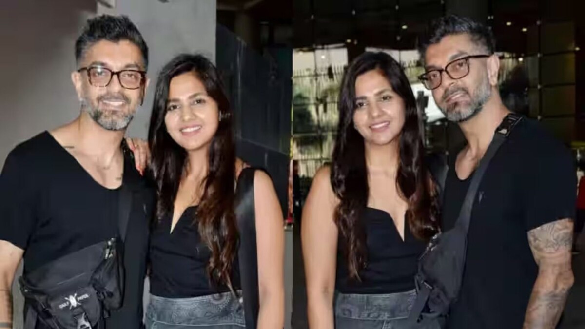 Dalljiet Kaur’s Fiancé Nikhil Patel Keeps Her Close During First Public ...