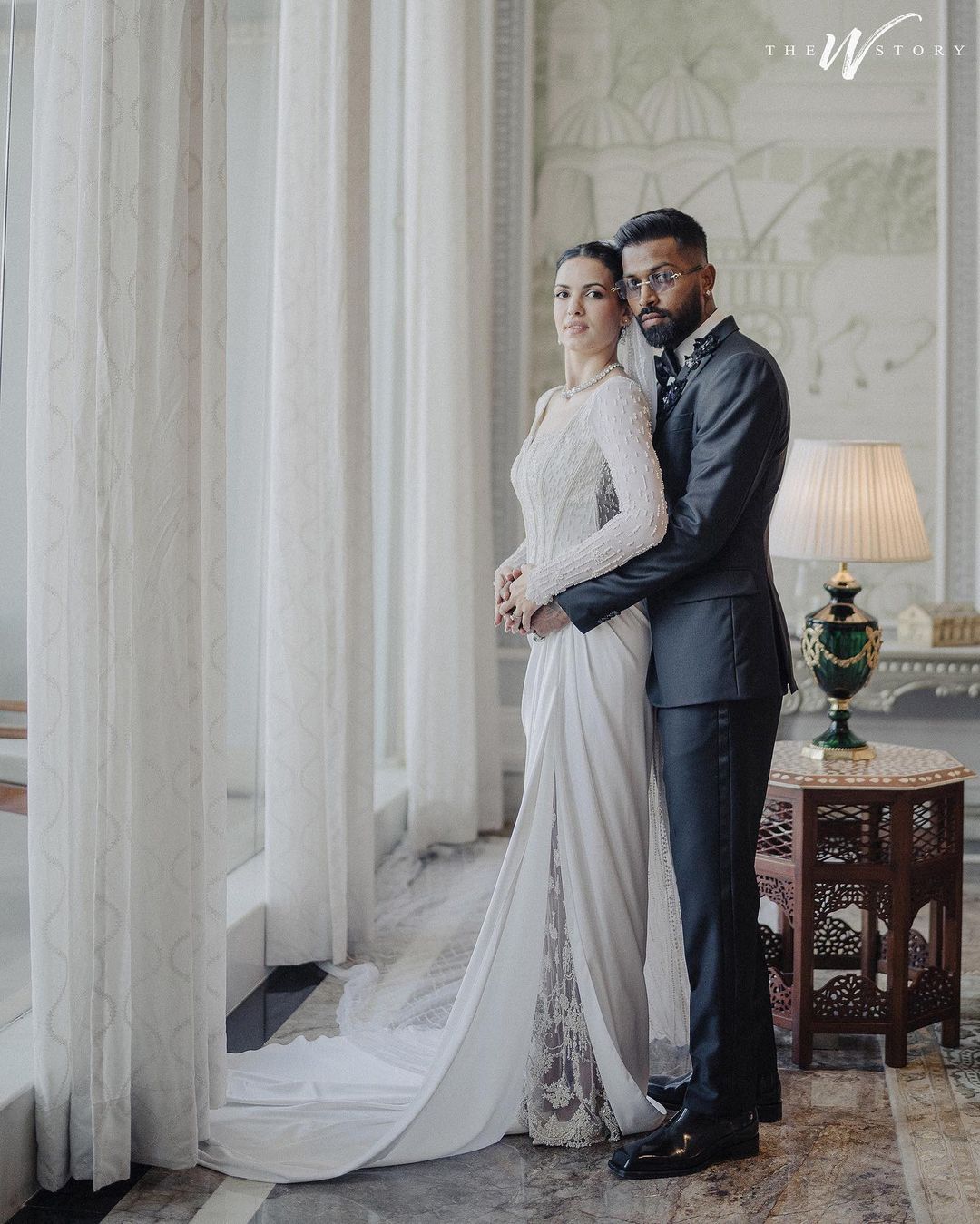 Hardik Pandya And Natasa Stankovic Renew Wedding Vows In Dreamy ...