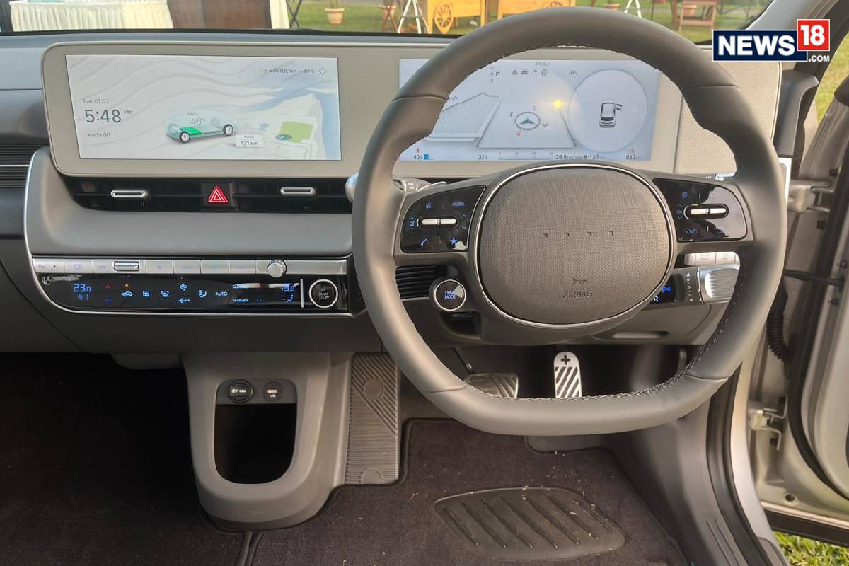 Hyundai Ioniq 5 First Drive in Pics: See Design, Features, Interior and ...