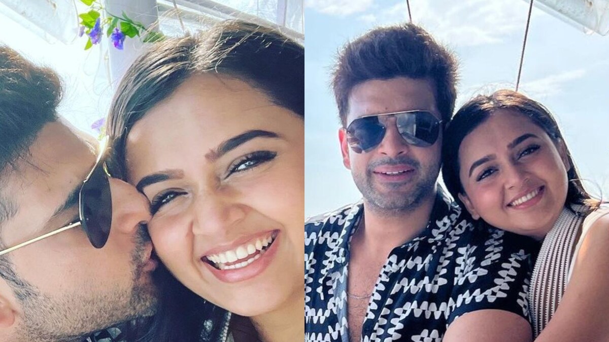 Karan Kundra Kisses Tejasswi Prakash In Romantic Pic From Valentines