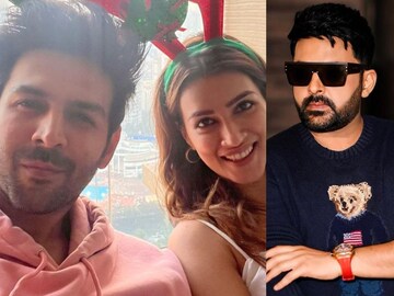 Kapil Sharma Says 'Karlo Karlo' As Kartik Aaryan Flirts With Kriti Sanon On His Show - News18