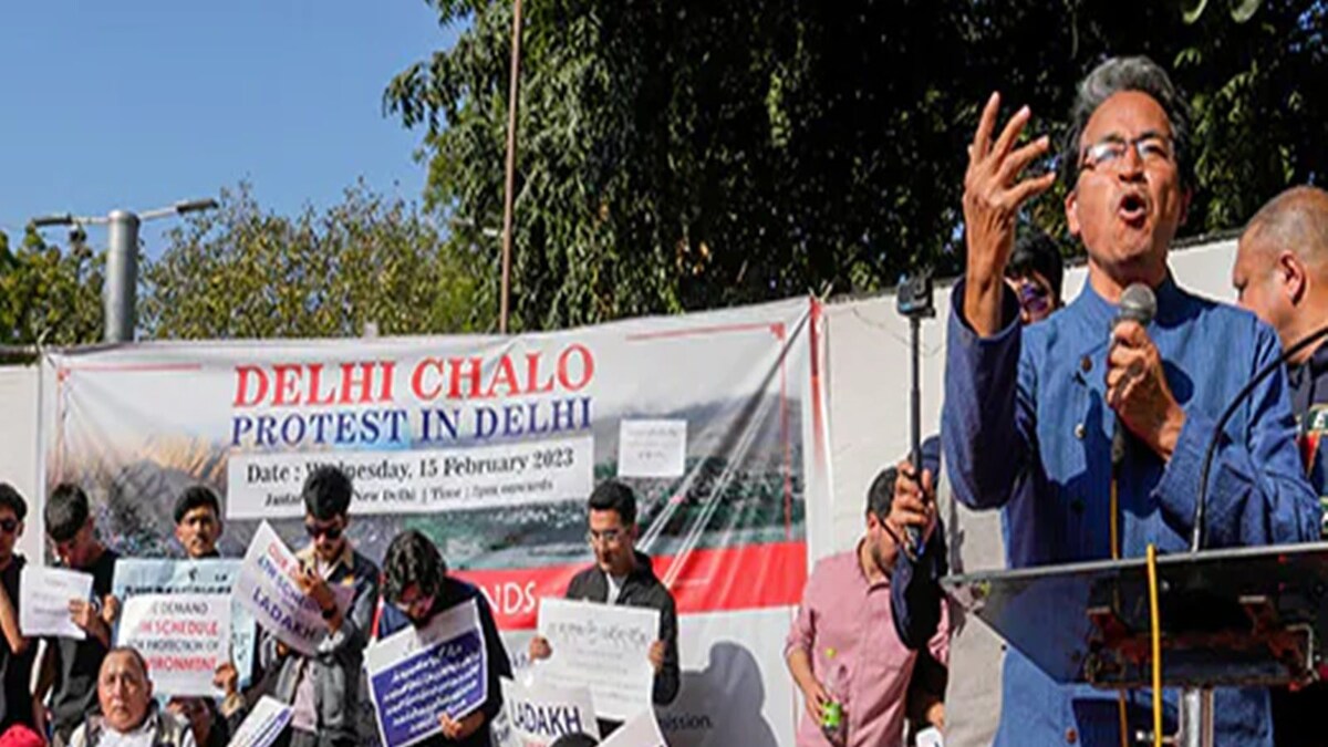 Ladakh Groups Protest in Delhi, Demand Statehood, Sixth Schedule Status ...