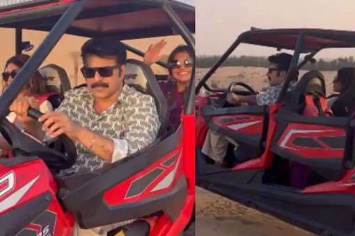 Watch: Mammootty Goes On A ‘Desert Drive’ With Aishwarya Lekshmi ...