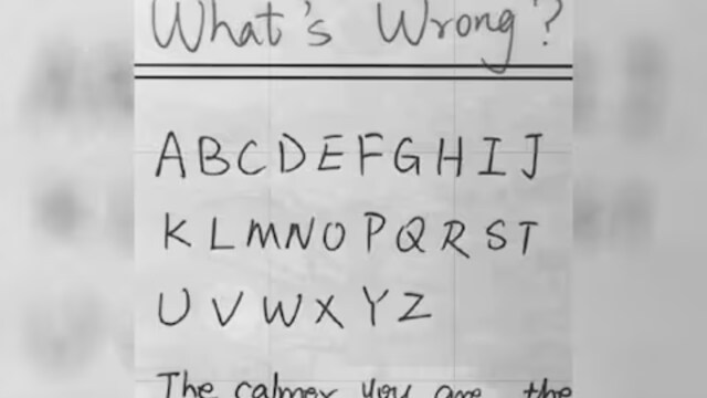Optical Illusion: Spot The Mistake In This Handwritten Note Within 8 ...