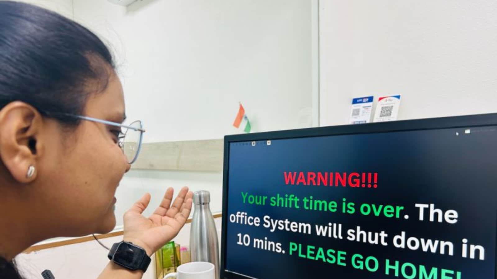 'Warning, Your Shift Time Is Over': This Company Shuts Desktops After ...