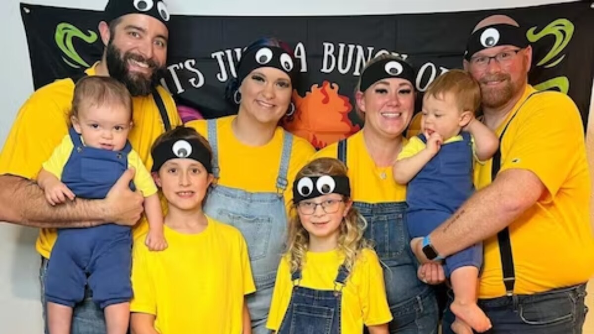 This Polyamorous Quad Couple Has 4 Kids, Mums Unsure Who Fathered Two ...