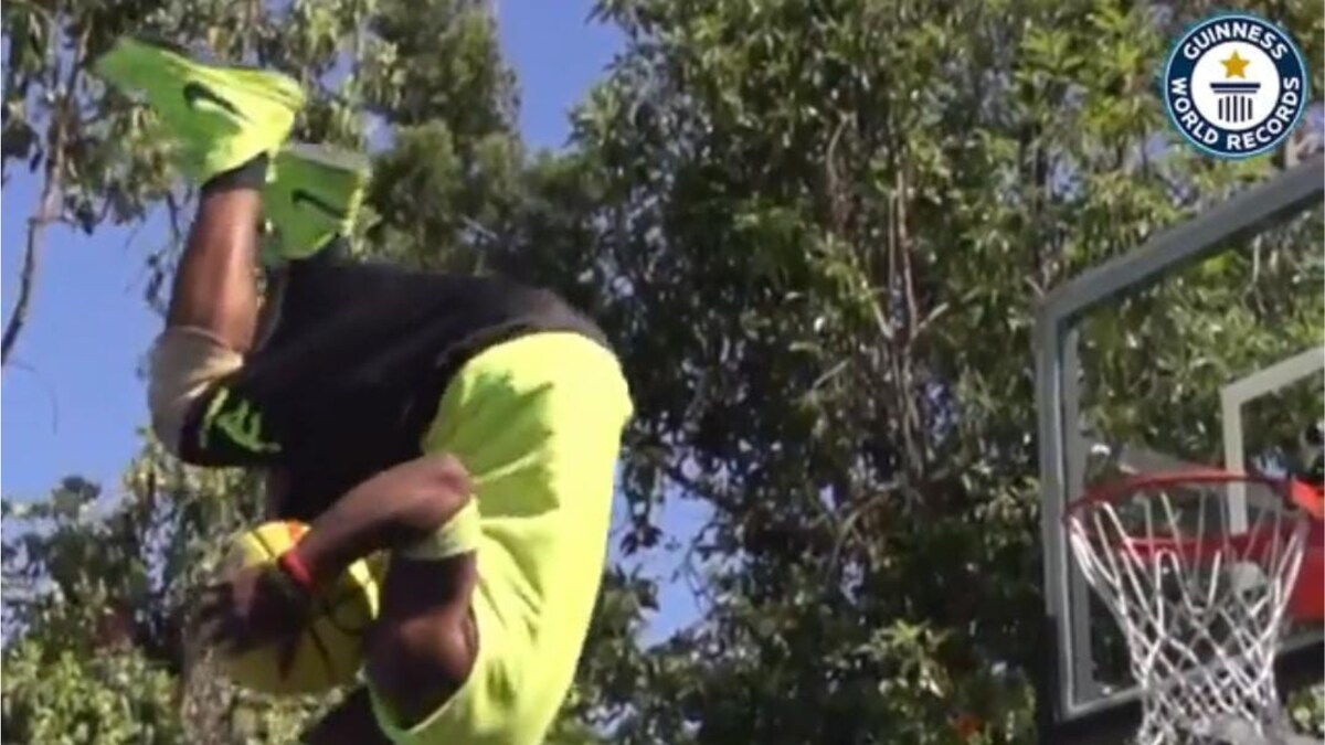 Watch: Acrobatic Team's Stellar Barani Flip Breaks World Record - News18