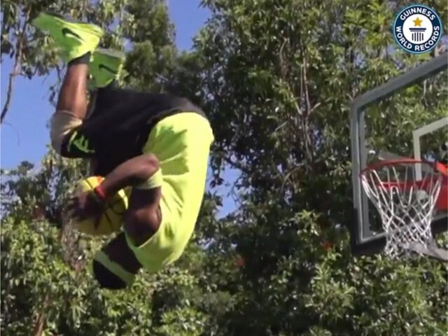 Watch: Acrobatic Team's Stellar Barani Flip Breaks World Record - News18