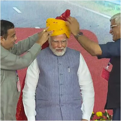 PM Modi Unveils 1st Leg of Delhi-Mumbai Expressway in Rajasthan's Dausa ...