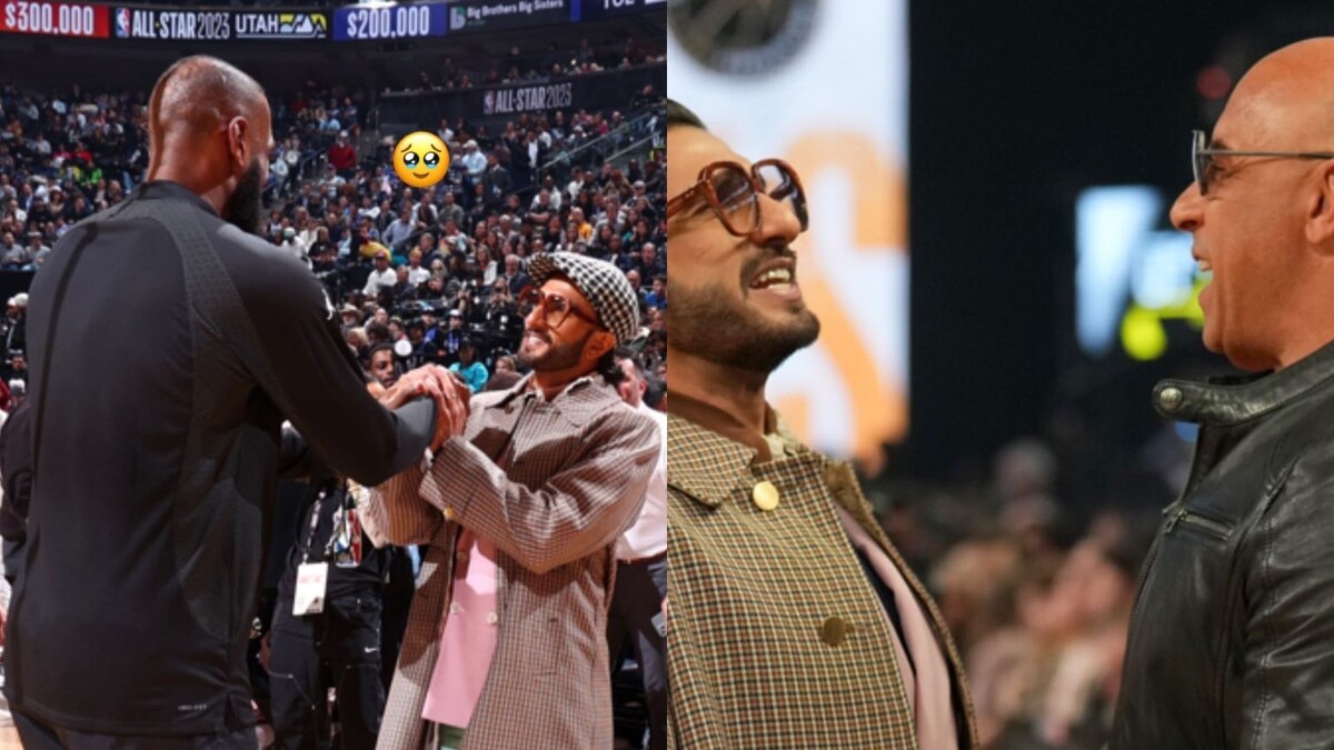 Ranveer Singh Interacts With LeBron James, Vin Diesel At NBA, Takes ...
