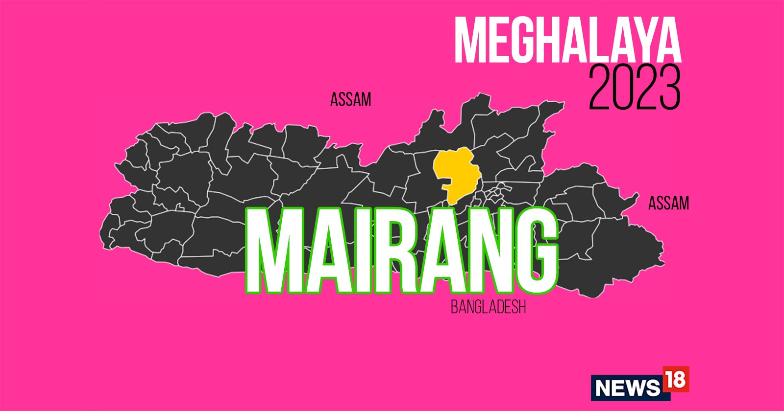 Mairang Election Result 2023: Mairang Assembly Seat LIVE Results | News18