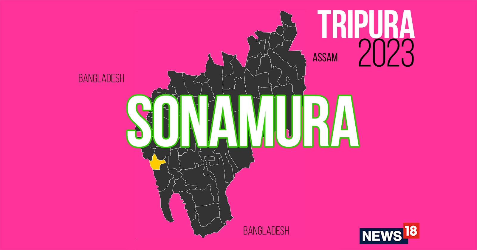 Sonamura Election Result 2023: Sonamura Assembly Seat LIVE Results | News18