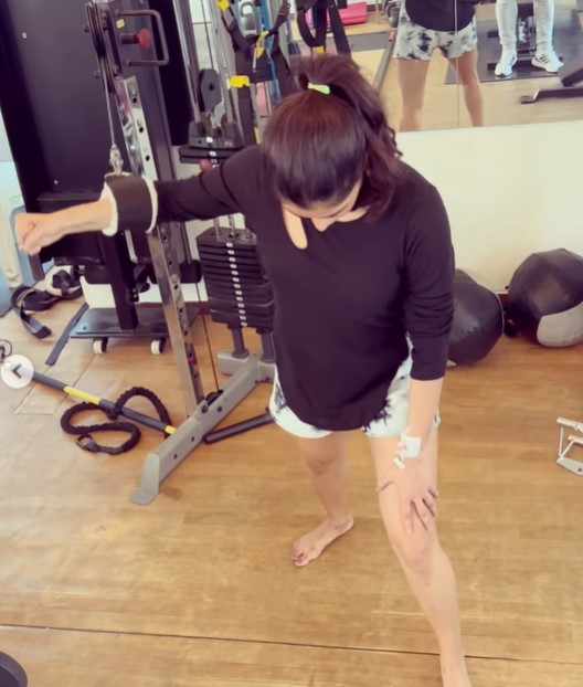 Samantha Ruth Prabhu Displays Toned Physique While Working Out At The ...