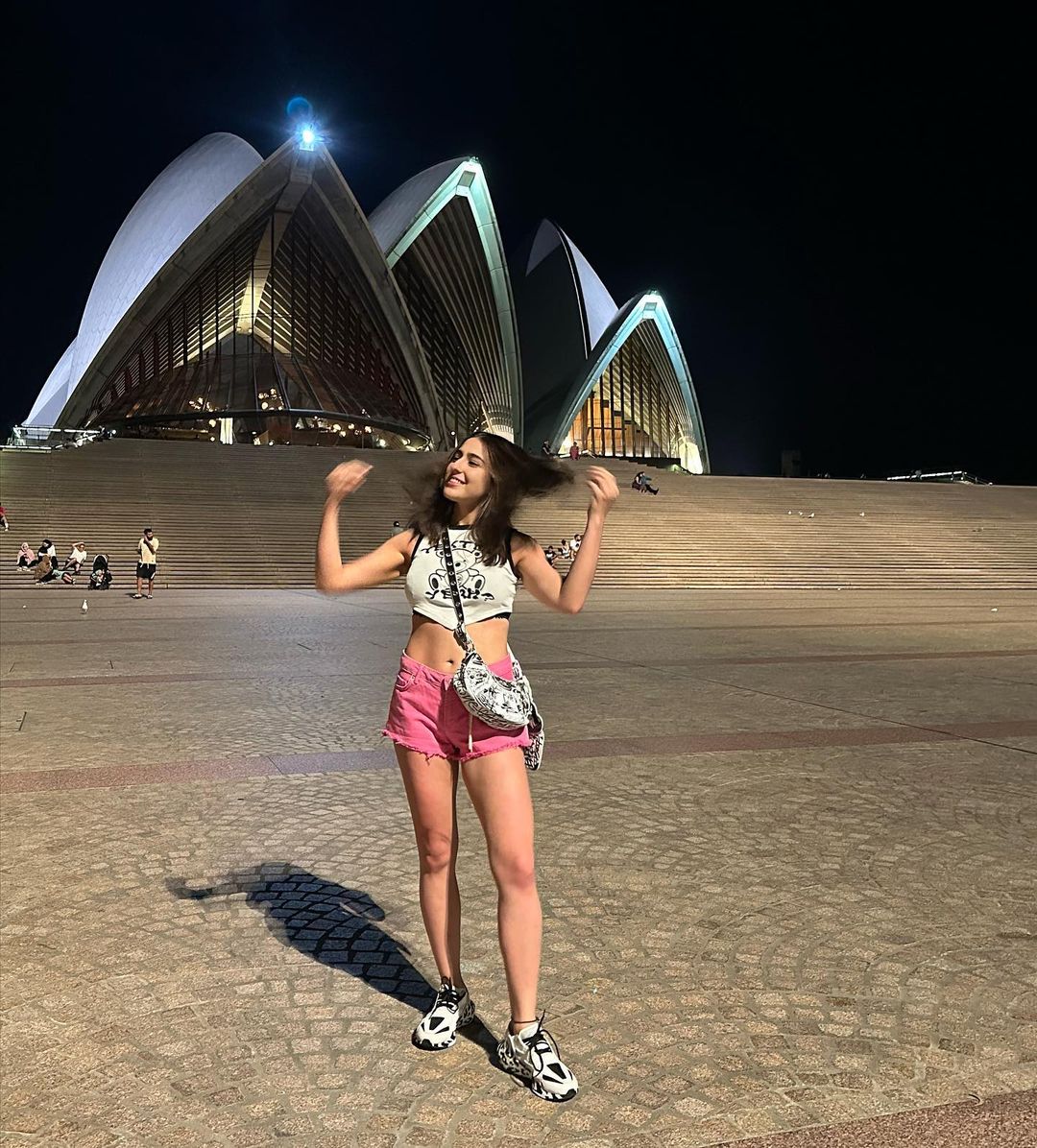 Sara Ali Khan Shares Photos From Australia In Neon Bikini, Check Out ...
