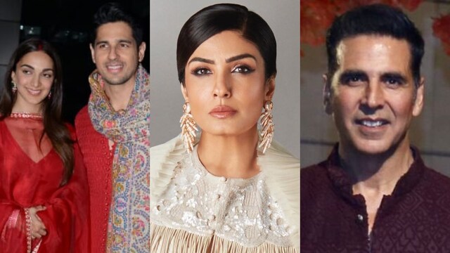 Kiara, Sidharth Make 1st Public Appearance After Wedding; Raveena ...