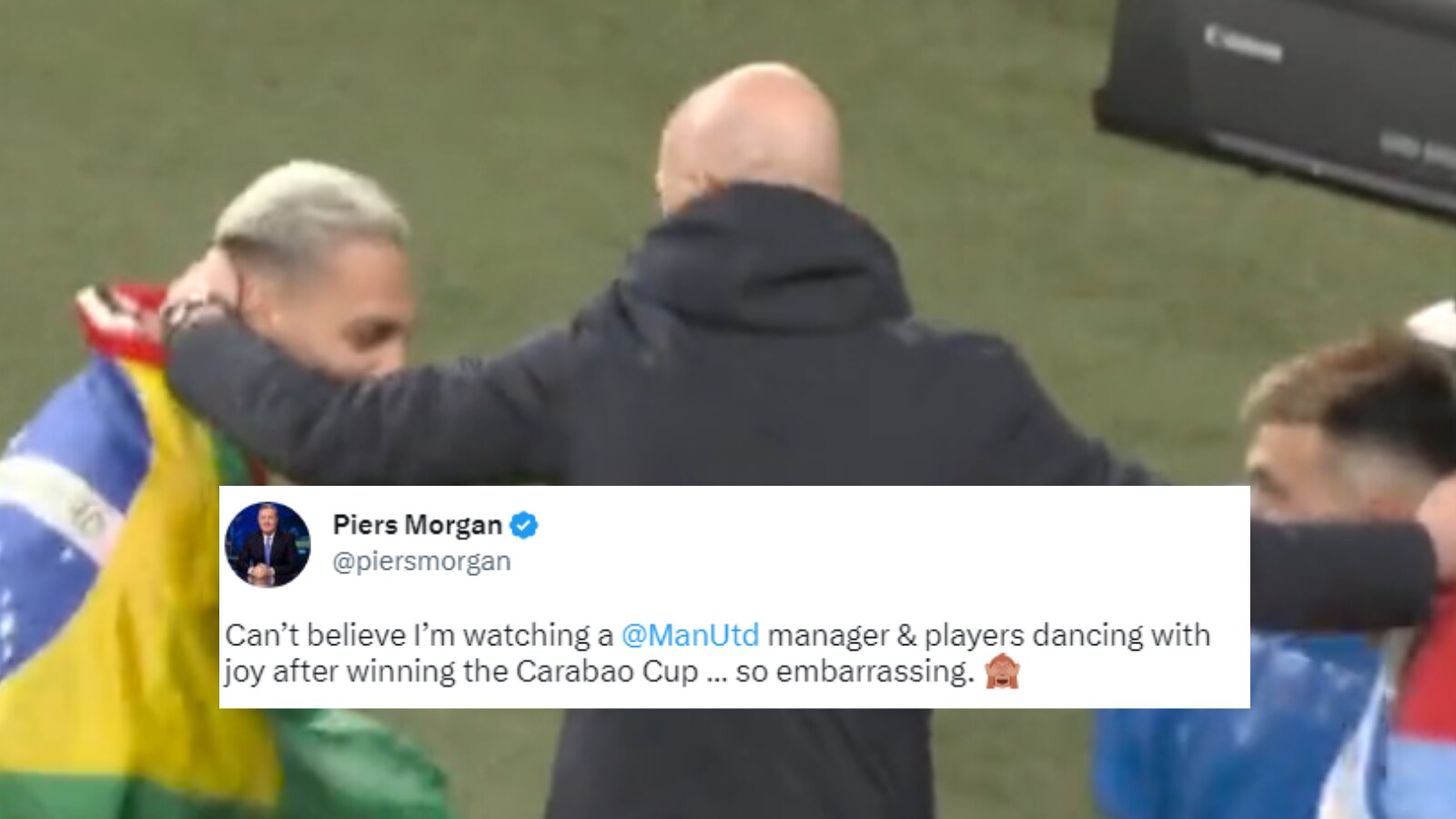 ‘So Embarrassing’: Piers Morgan Mocks Erik Ten Hag for Dancing after ...