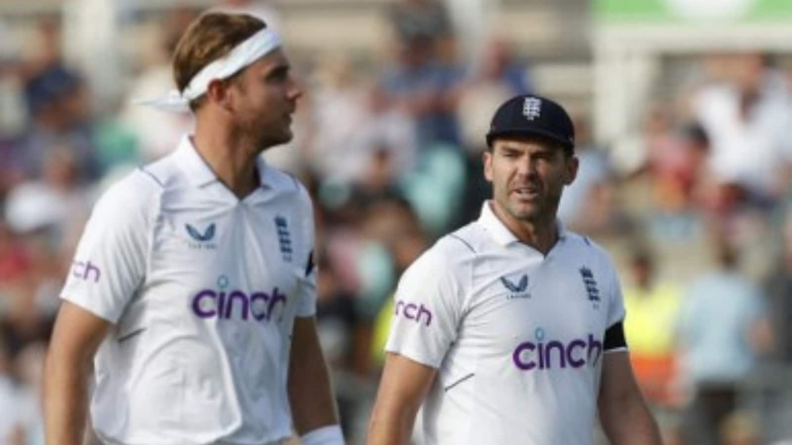 James Anderson and Stuart Broad Become Second Pair to Get 1000 Test ...