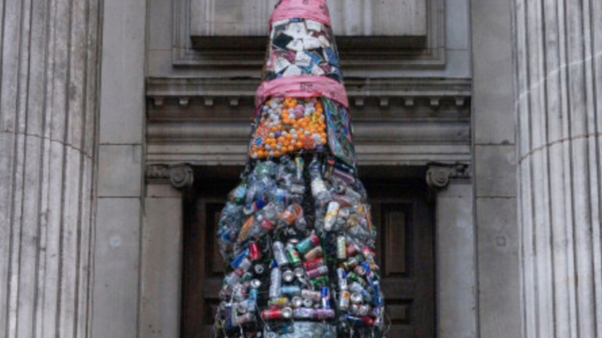 This London Christmas Tree is Made Entirely From Trash - News18
