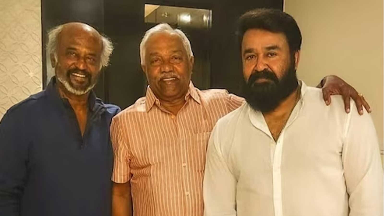 Two Superstars In One Frame: Fans Go Gaga Over Rajinikanth And Mohanlal ...