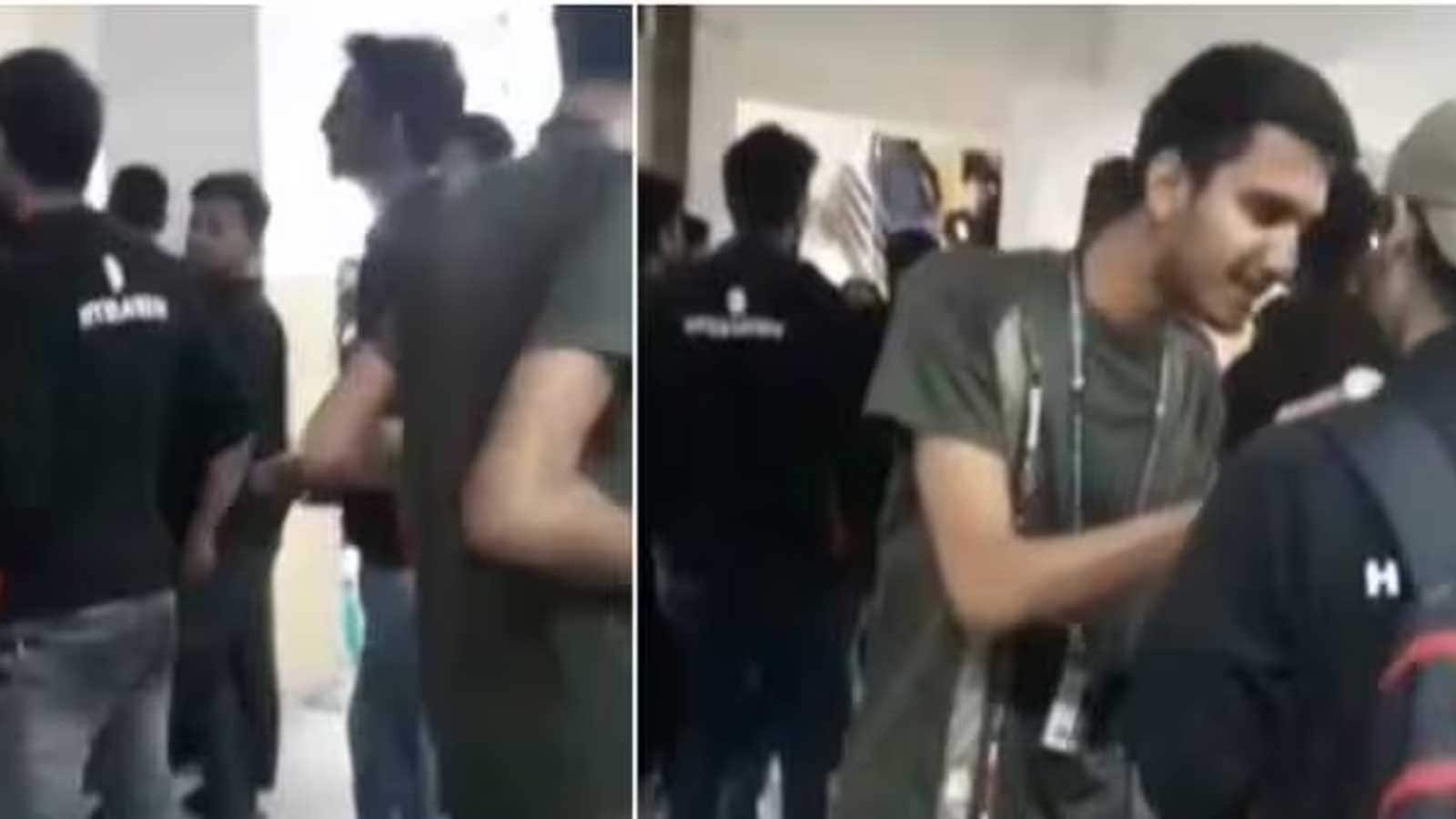 Watch: Punches, Abuses Fly In Fight Between Students And Kota Coaching ...