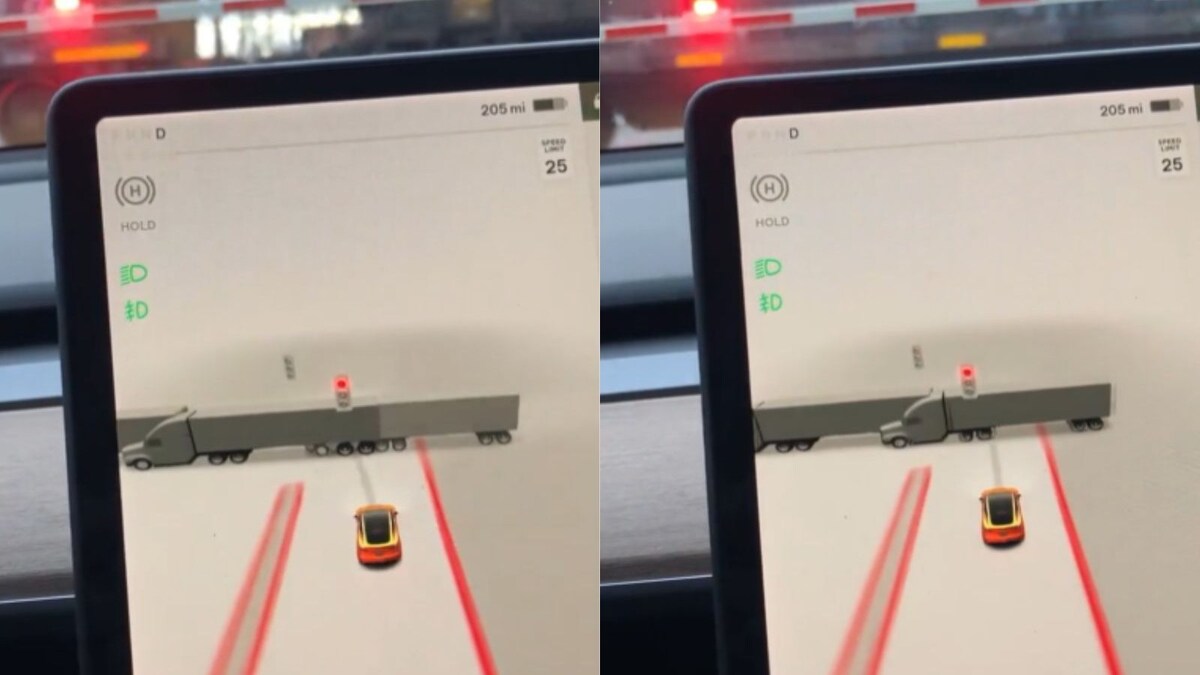 Tesla Car Mistakes Train for a Bunch of Trucks, Driver Shares Software ...