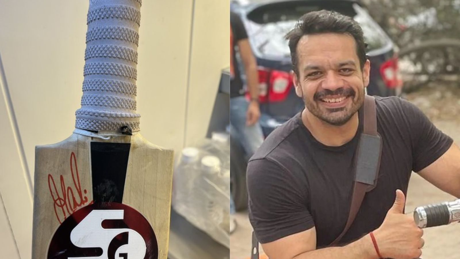 YouTuber Flying Beast Gets a Bat Signed by MS Dhoni and Fans are ...