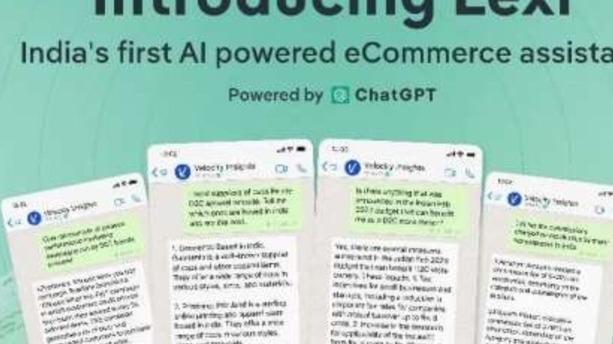 Velocity Launches India's First ChatGPT-Powered AI Chatbot 'Lexi' - News18