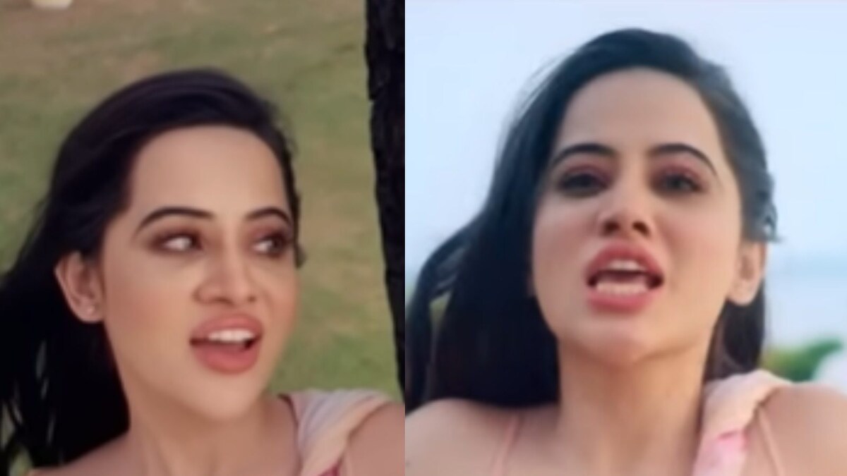 Urfi Javed Raises Temperature In a Sexy Printed Saree As She Teases ...