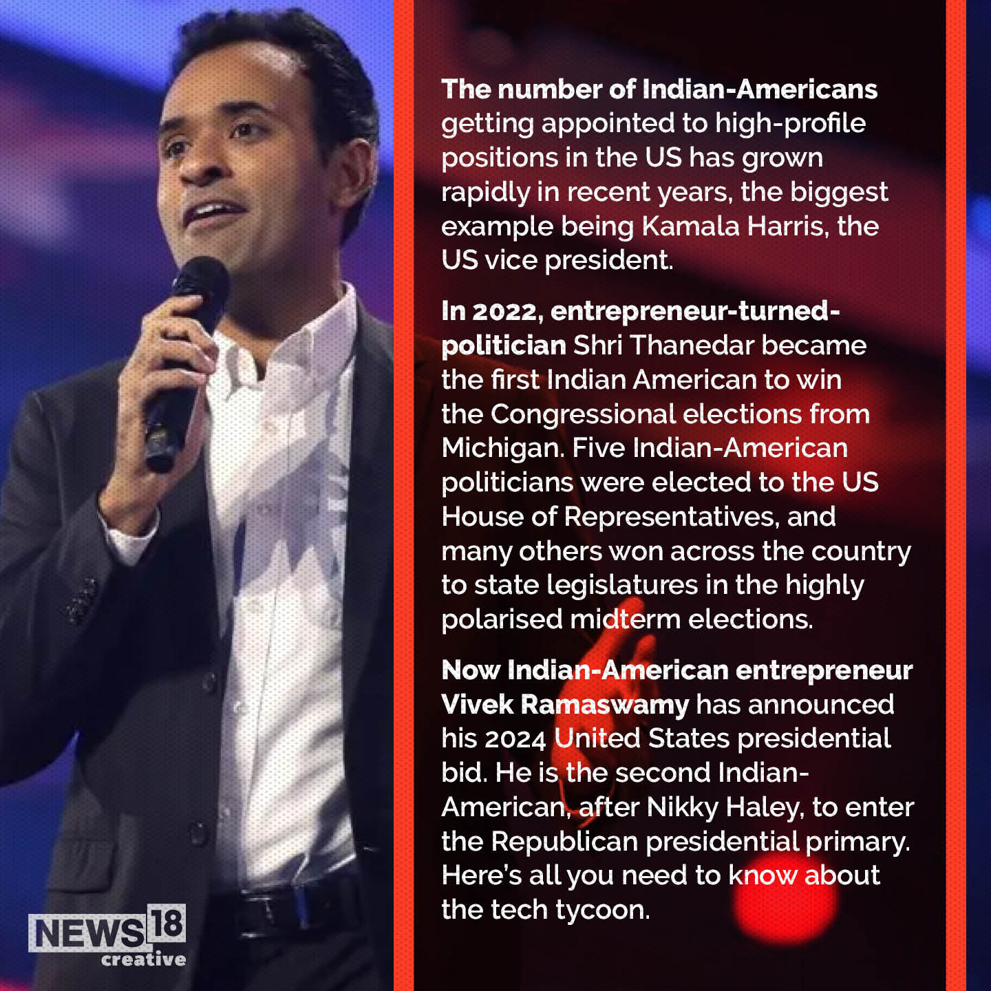 Who is Vivek Ramaswamy: Indian-origin CEO, 'Anti-Woke' Activist Running ...
