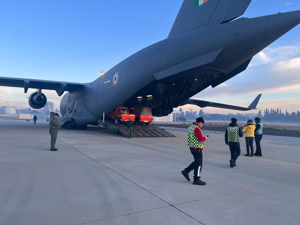 Operation Dost: India Sends Rescue Teams, Relief Material to Earthquake ...