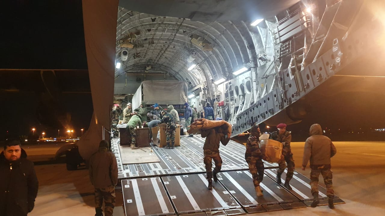 Operation Dost: India Sends Rescue Teams, Relief Material to Earthquake ...