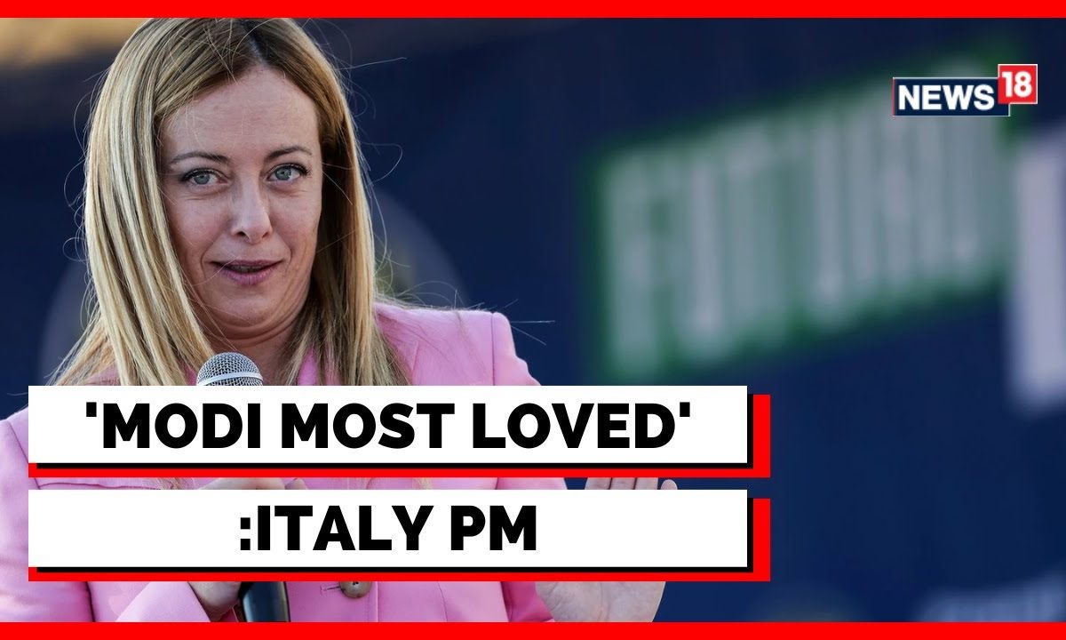 Italy PM Meet Modi | 'Modi Most Loved Among World Leaders': Italian PM ...